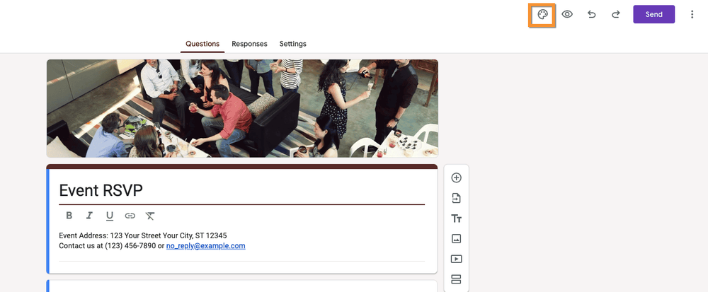 Correct Google Forms Header Image Size and How to Add It