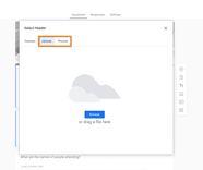 Correct Google Forms Header Image Size and How to Add It