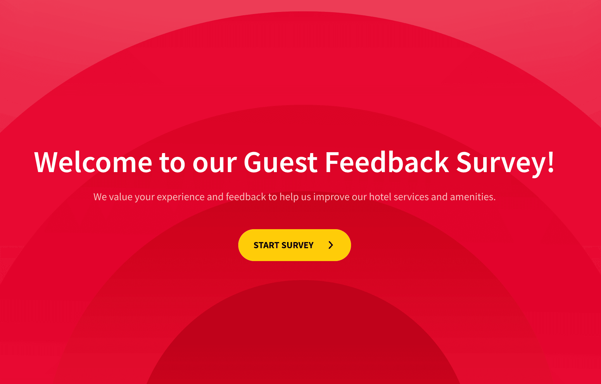 Guest Feedback Survey Template for Hotels