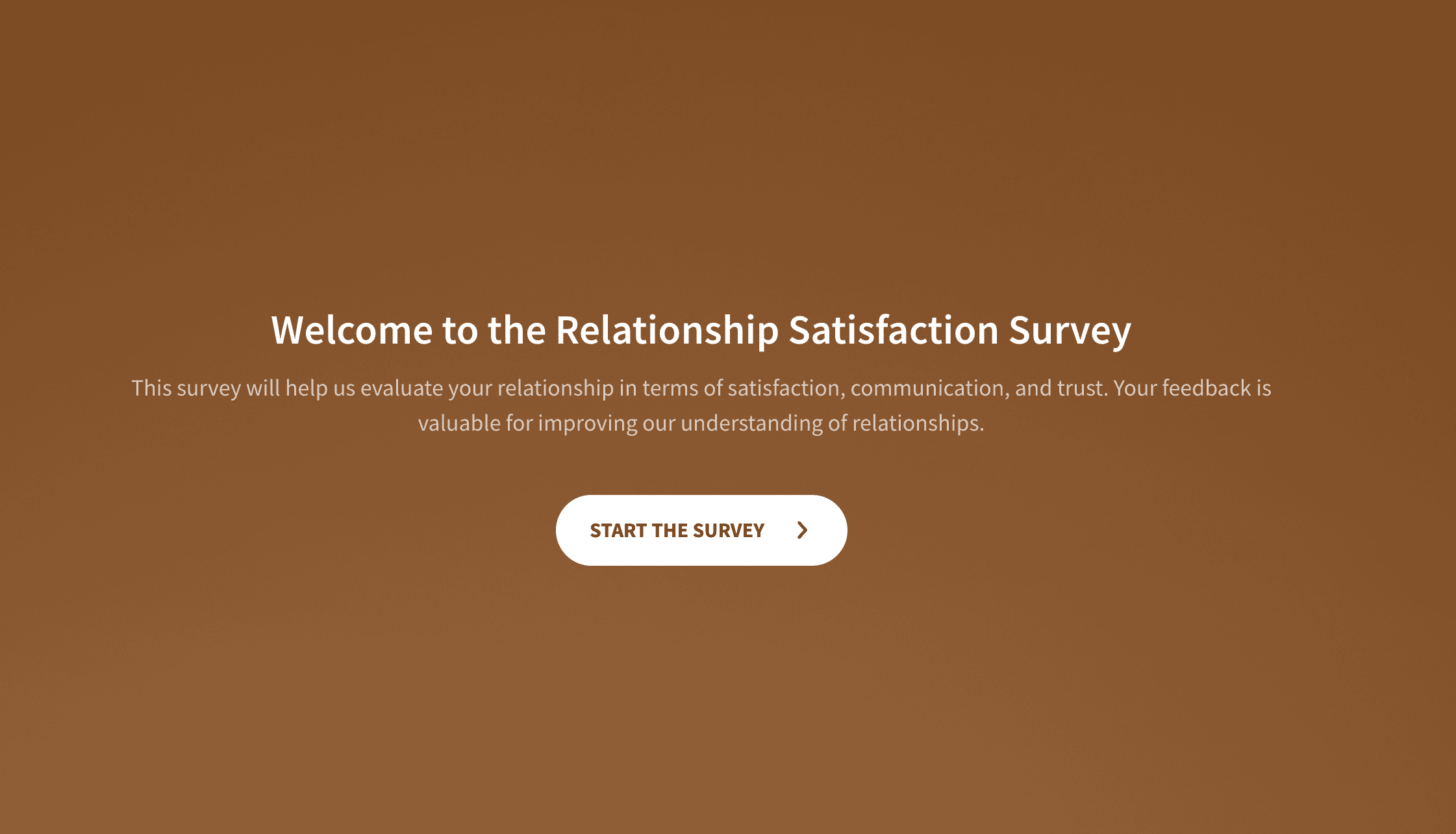 Relationship Satisfaction Survey Template Online