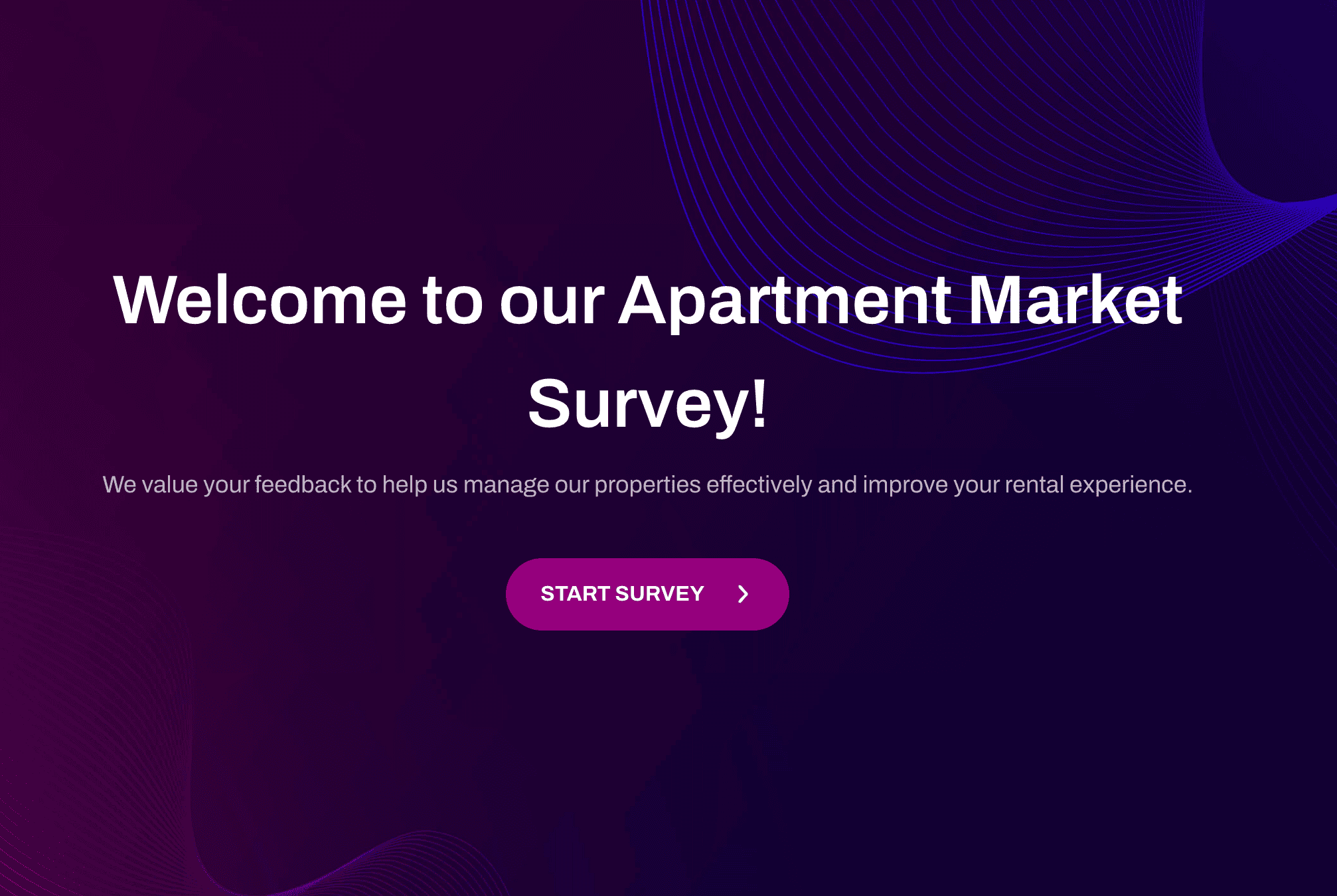 Property Management Survey Template for Feedback