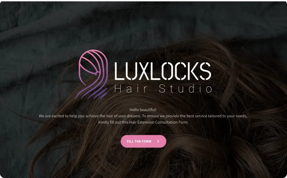 "Hair Extension Consultation Form Template: Enhance Client Experience"